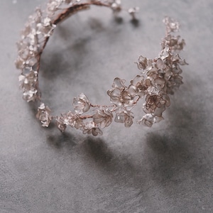 Carnation Floral Hair Comb, Flower Hair Comb, Rose Wedding Headpiece ...