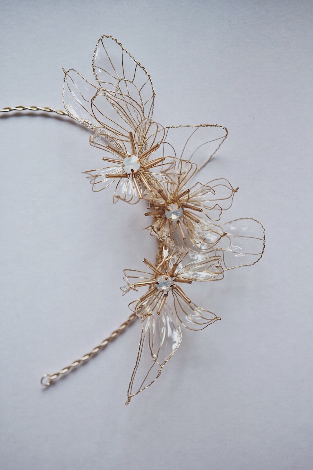 Elf Crown, Gold Mermaid Headpiece, Elf Headpiece, Silver Helen Crown ...