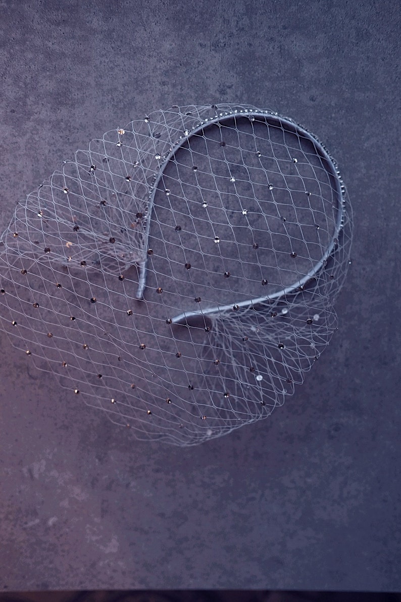 Swarovski Crystal Veil Crystal Bridal Veil Swarovski Bridal - Etsy