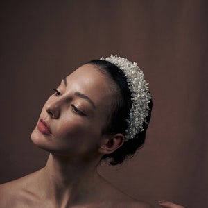 Ballerina Crown for Bride Swarovski Headpiece Crystal Bridal - Etsy