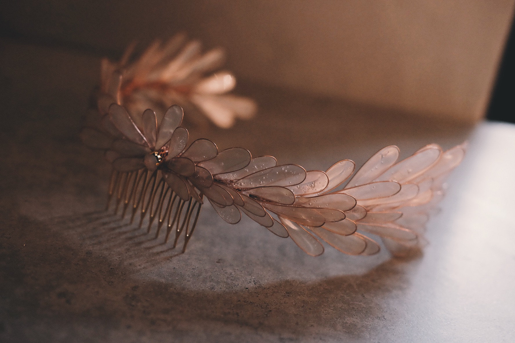 Gold Angel Headpiece, Swan Headpiece, Side Headpiece, Wing Headpiece ...