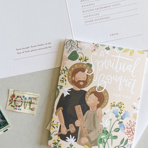 Spiritual Bouquet Card Bundle - Etsy