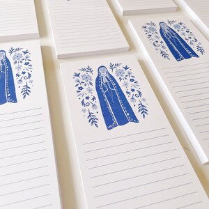 Marian Notepad, Marian Stationery, Catholic Notepad, Catholic Gift ...
