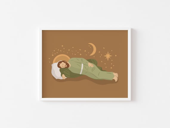 Sleeping St. Joseph 8x10 Print Sleeping St. Joseph Picture | Etsy