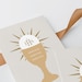 First Holy Communion Card, Catholic First Communion Gift, Ordination ...