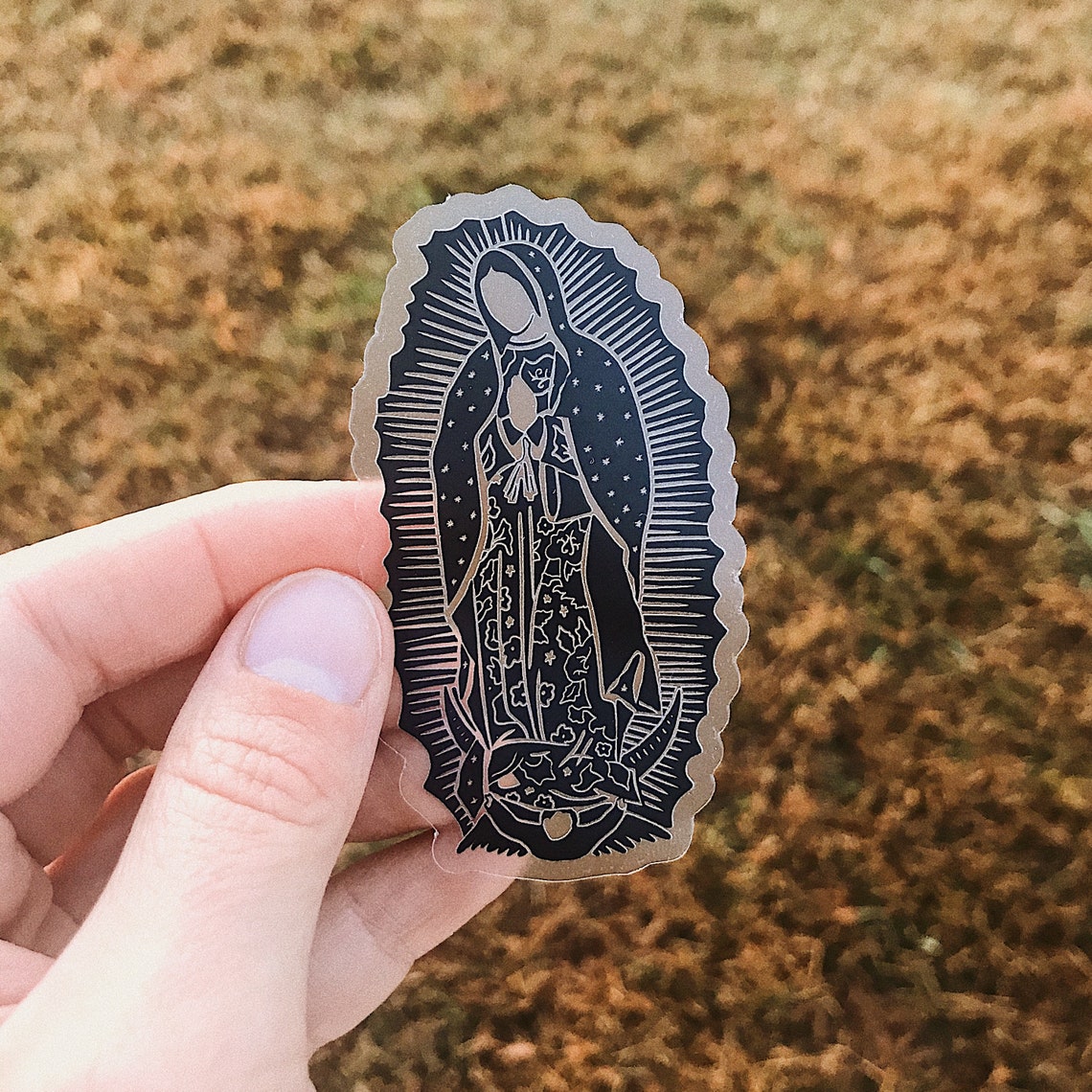 Our Lady of Guadalupe Sticker Our Lady Sticker Blessed - Etsy