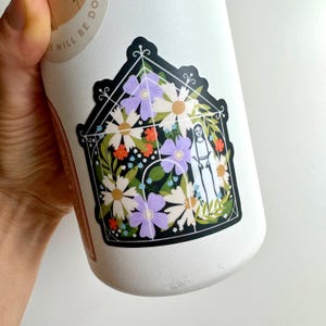 Marian Sticker, Mary Garden Sticker, Mary Decal, Mary Sticker, Marian ...