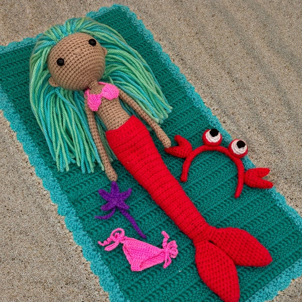 KOKO: Crochet Handmade Amigurumi Doll Setbendable Limbs/corset/denim ...