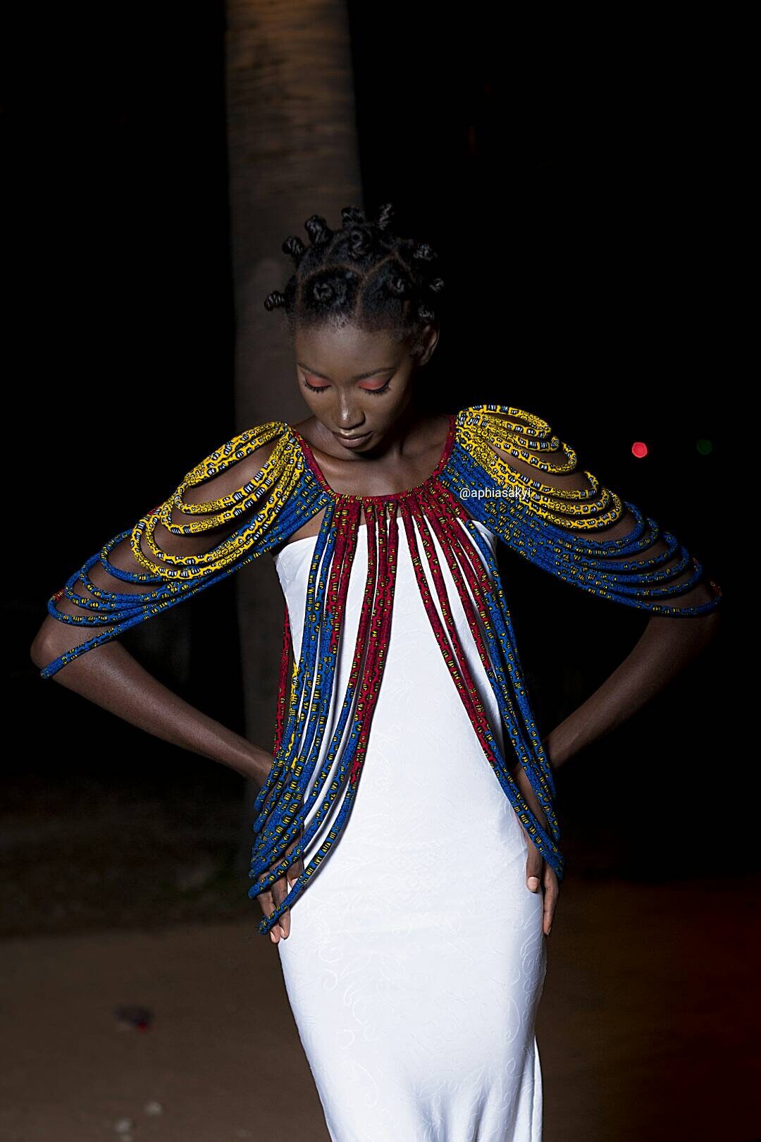 Body Jewelry, Rope Necklace, African Accessories, Ankara Necklace ...