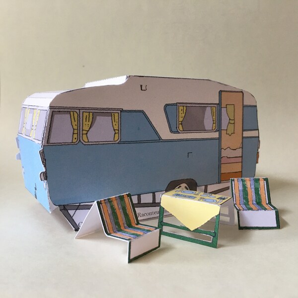 Retro Caravan - Etsy
