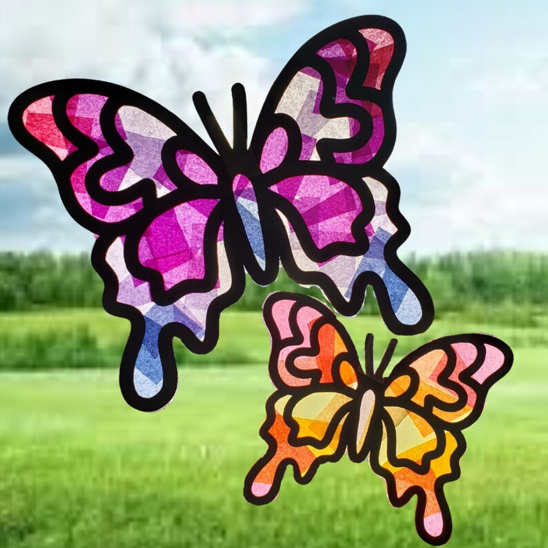 Classroom Butterfly Suncatcher Kit | Paper Crafts for Kids | DIY Spring ...