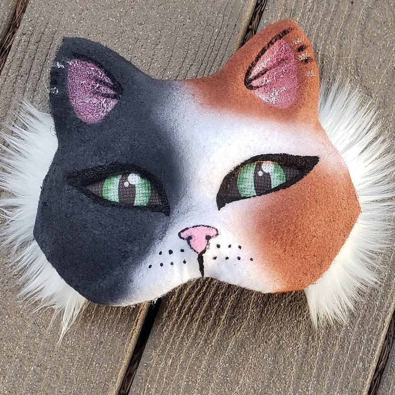 Calico Cat Therian Mask - Etsy