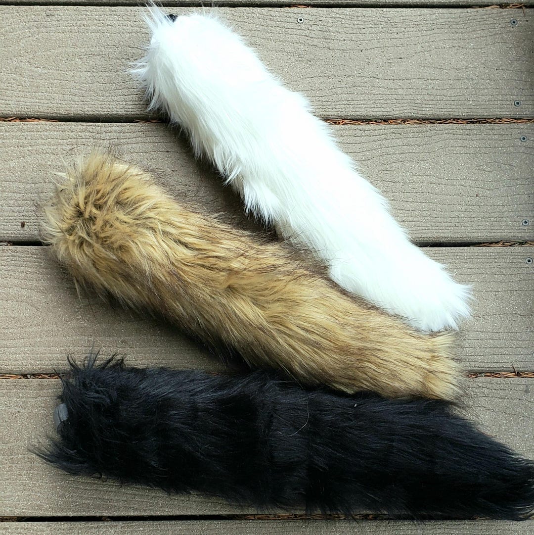 Therian Tail Faux Cat Dog Wolf Tails - Etsy