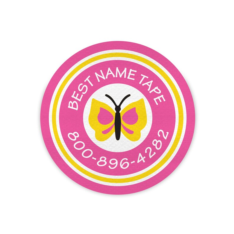 IRON-ON: LOGOS - Circle Performance Labels - Etsy