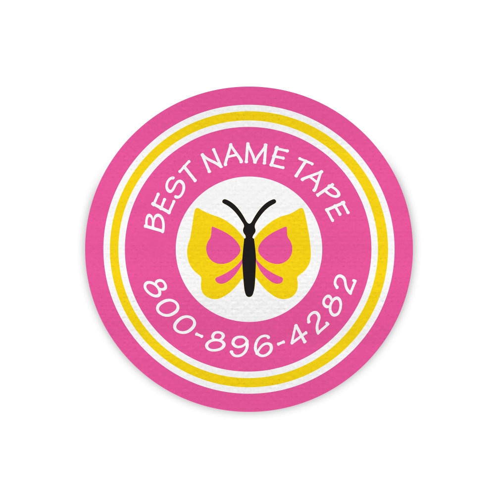 IRON-ON: LOGOS - Circle Performance Labels - Etsy