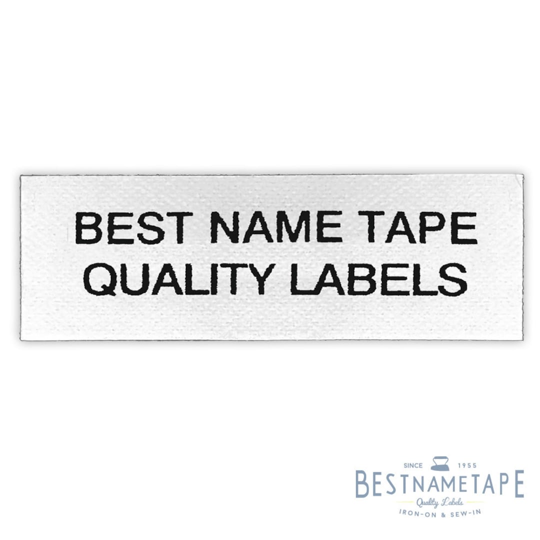 2 LINE Name Tape - Etsy
