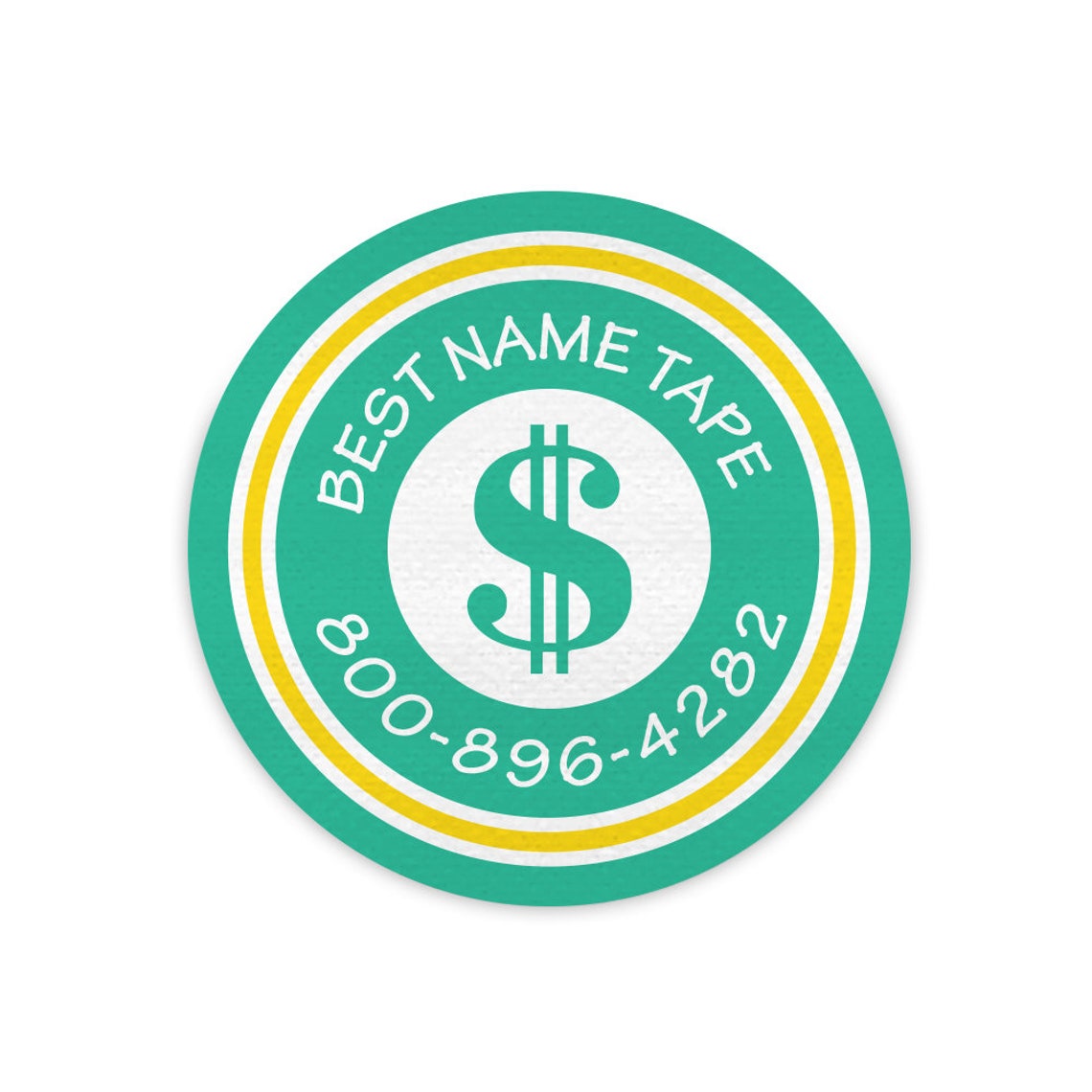 IRON-ON: LOGOS Circle Performance Labels | Etsy