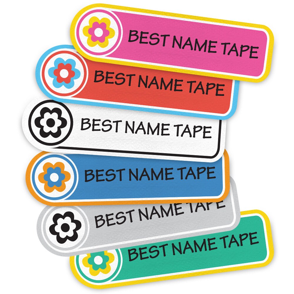 PRESS-ON: LOGOS Rectangle Sticker Labels - Etsy