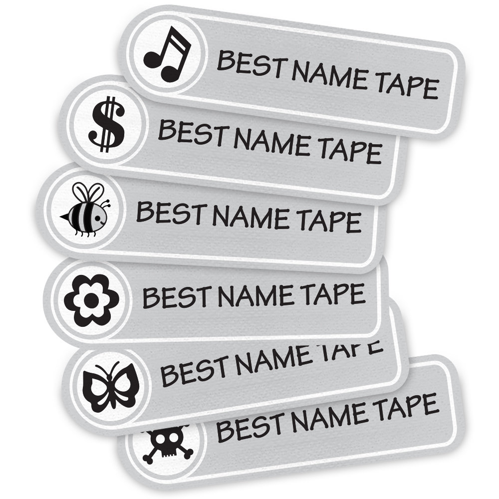 PRESS-ON: LOGOS Rectangle Sticker Labels - Etsy