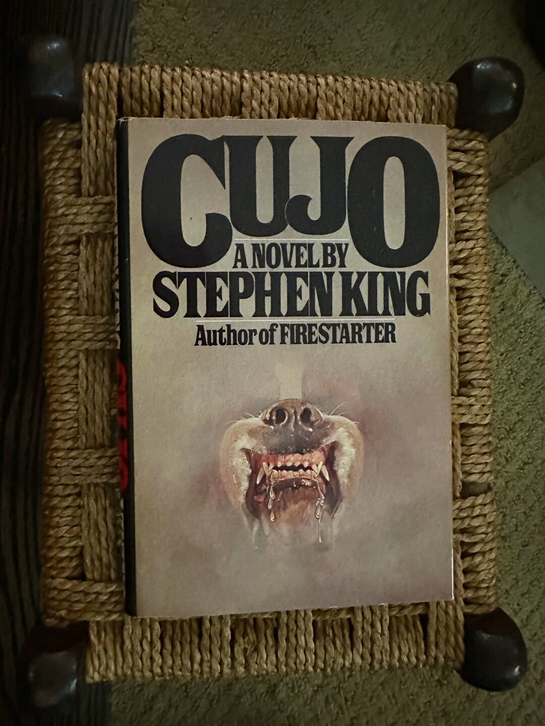 1981 Stephen King Cujo Book - Etsy