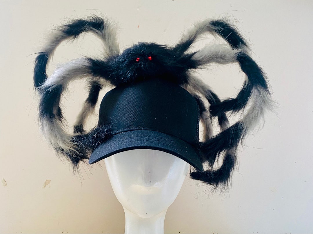 Spider Hat/ Hairy Spider Headpiece/halloween Baseball Cap/halloween Hat ...
