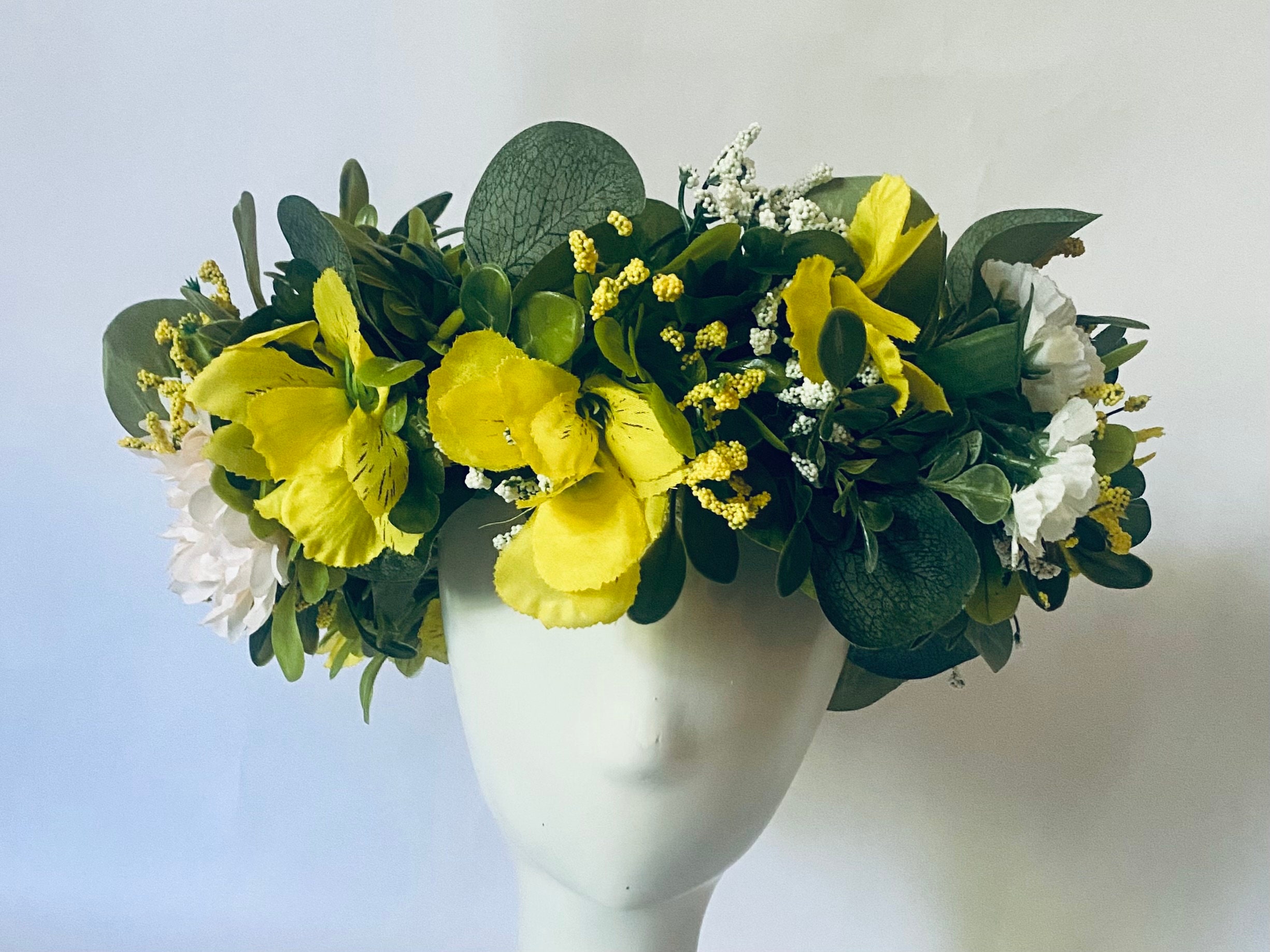 Midsommar Flower Crown, Dani Ardor Costume Headpiece, Faux Floral ...