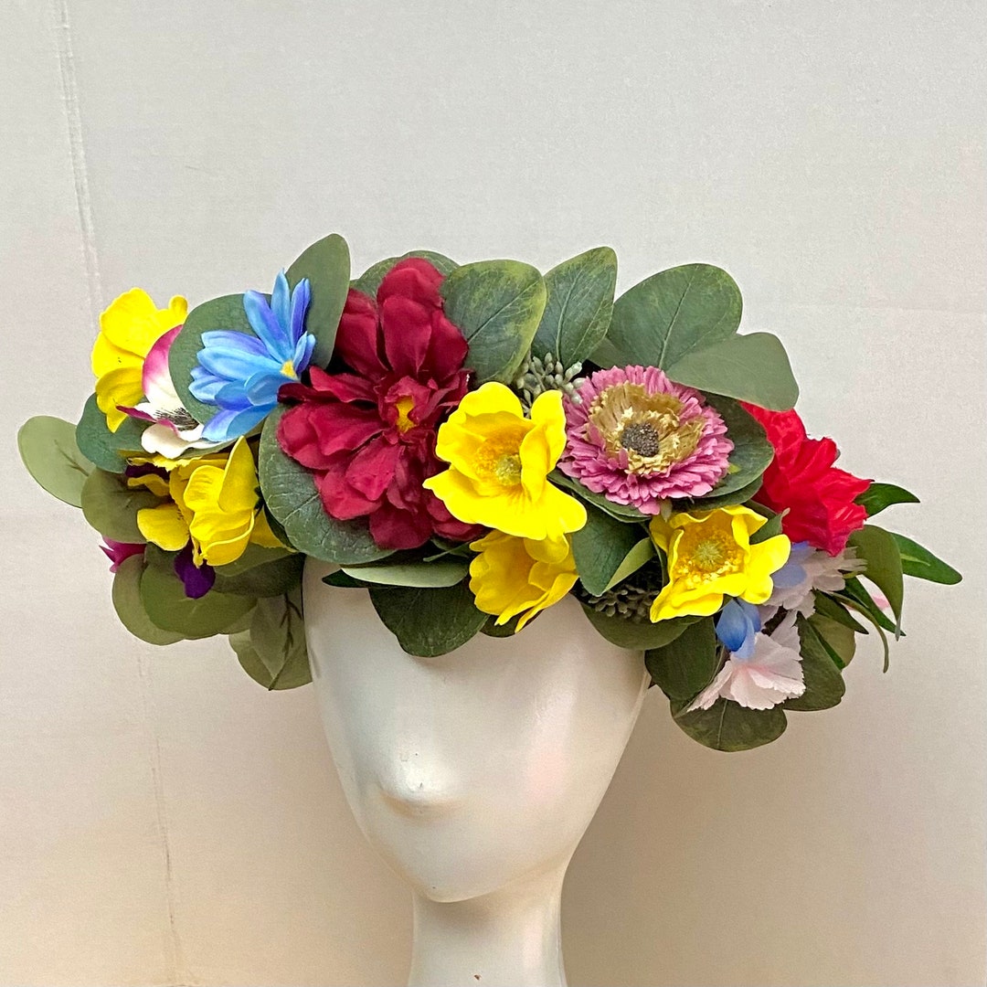 Midsommar Flower Crown/spring May Queen/renaissance Faire Crown/wedding ...