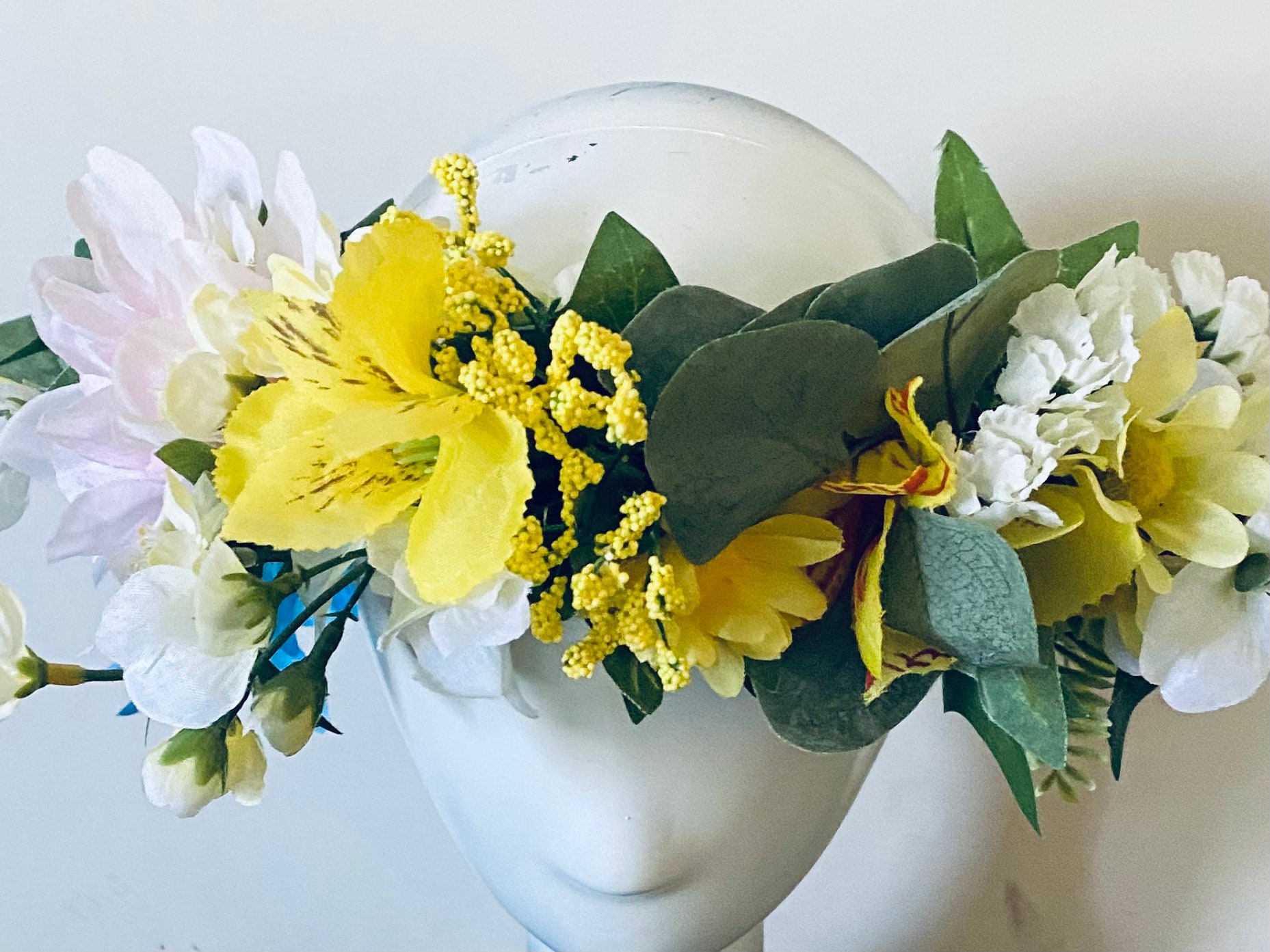 Midsommar Flower Crown, Dani Ardor Costume Headpiece, Faux Floral ...