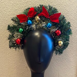 Christmas Headband/christmas Headpiece/ornament Crown/holiday Headpiece ...
