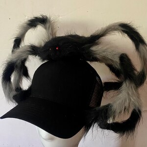 Spider Hat/ Hairy Spider Headpiece/halloween Baseball Cap/halloween Hat ...