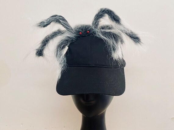 Spider Hat/ Hairy Spider Headpiece/halloween Baseball - Etsy