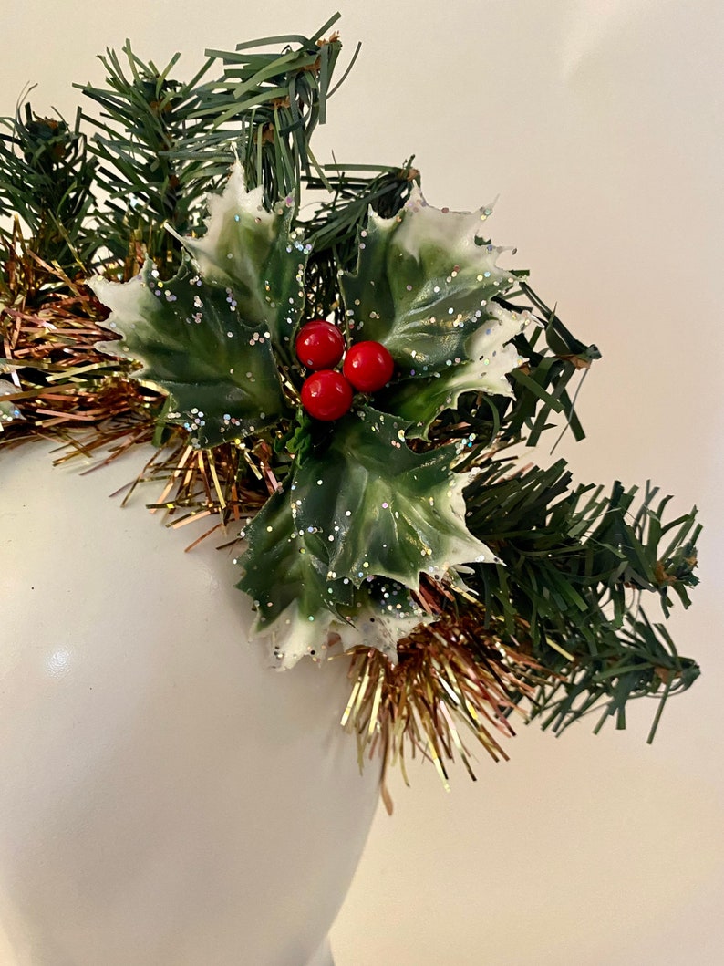 Christmas Headpiece /holly Headpiece/christmas Crown - Etsy