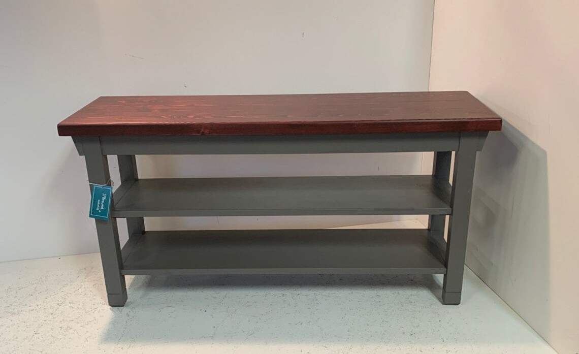 42 Inch Two Shelf in Your Choice of Color - Etsy