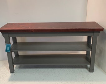36 Inch Storage Bench With Steel Legs in Your Choice of Color - Etsy