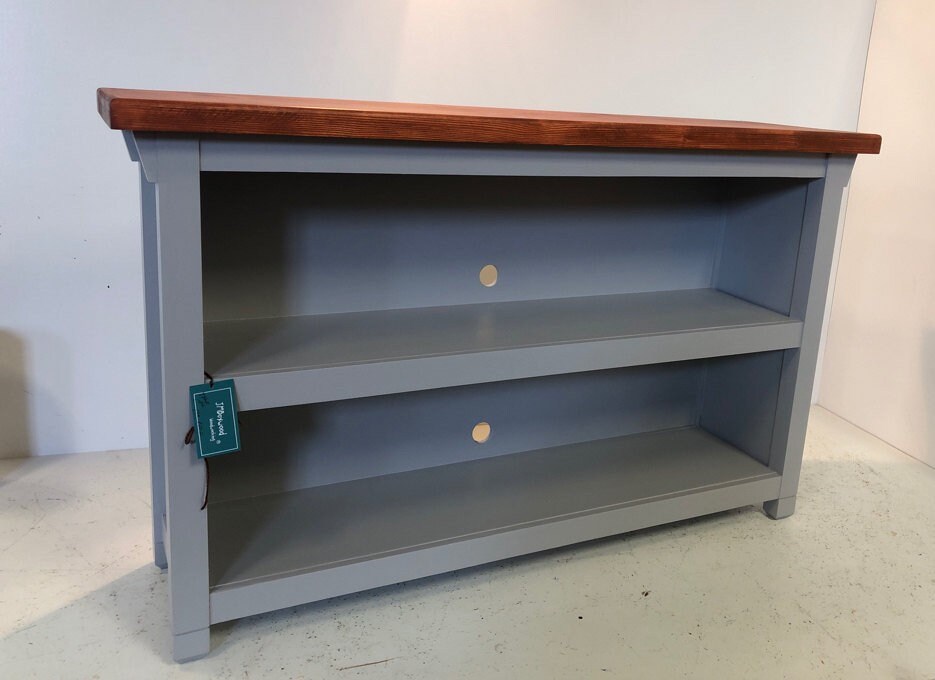 42 Inch Closed Sides Two Shelf Bench in Your Choice of Colors - Etsy