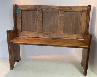 42 Inch Pew Bench in Your Choice of Color