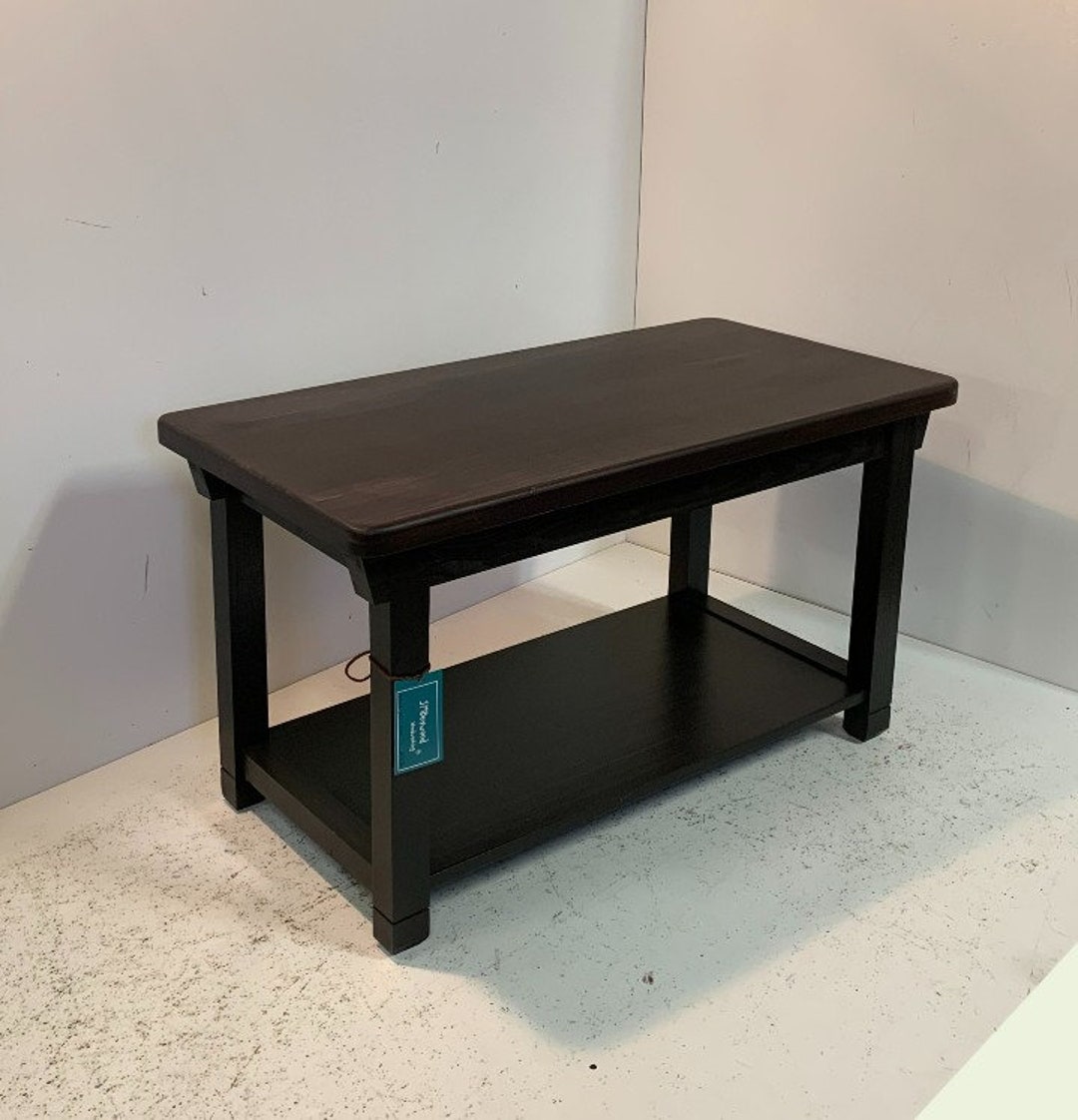 32 Inch Coffee Table With Single Shelf in Your Choice of Colors - Etsy