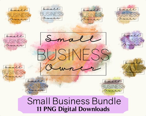 Small Business Owner PNG Bundle Printable Digital Download | Etsy