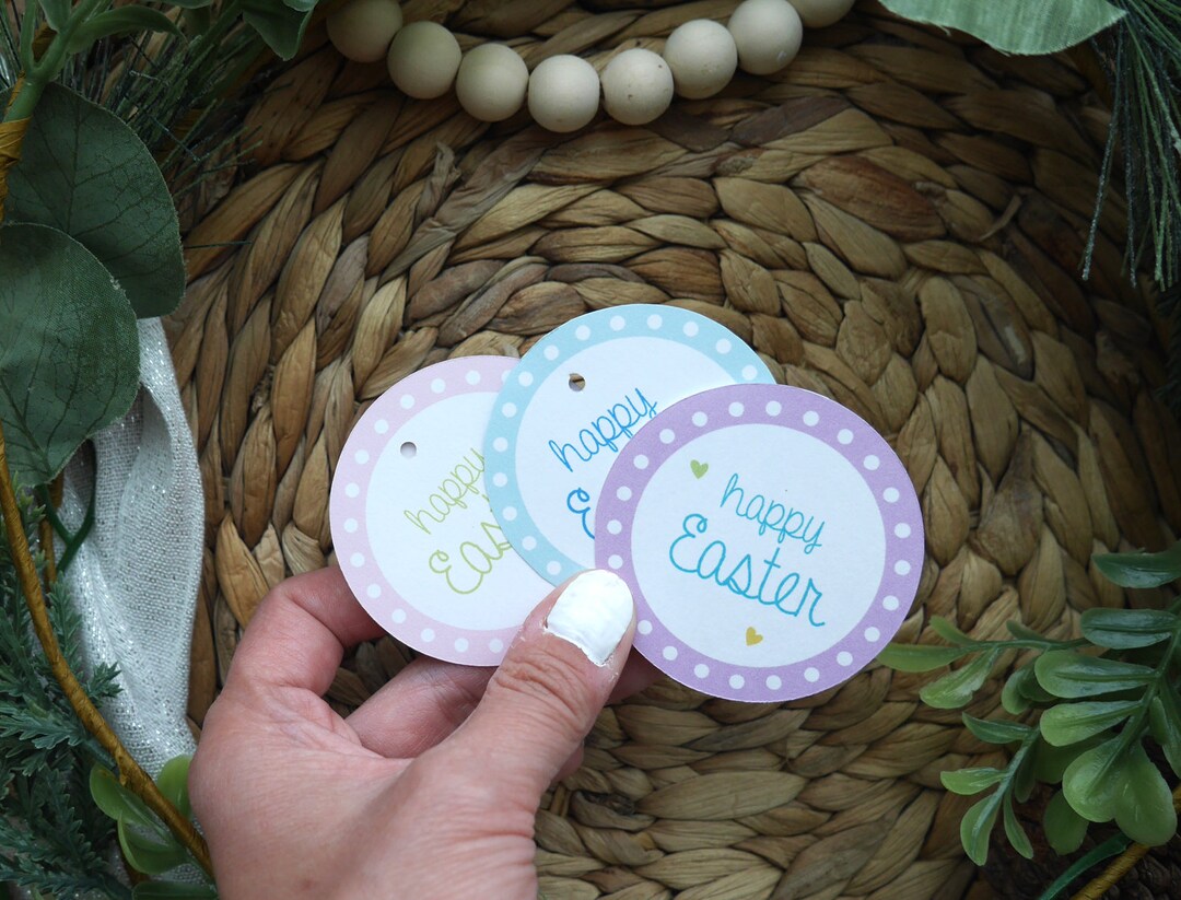 Easter Basket Gift Tags | Chick Easter Gift Tags, Bird Easter Gift Tags ...