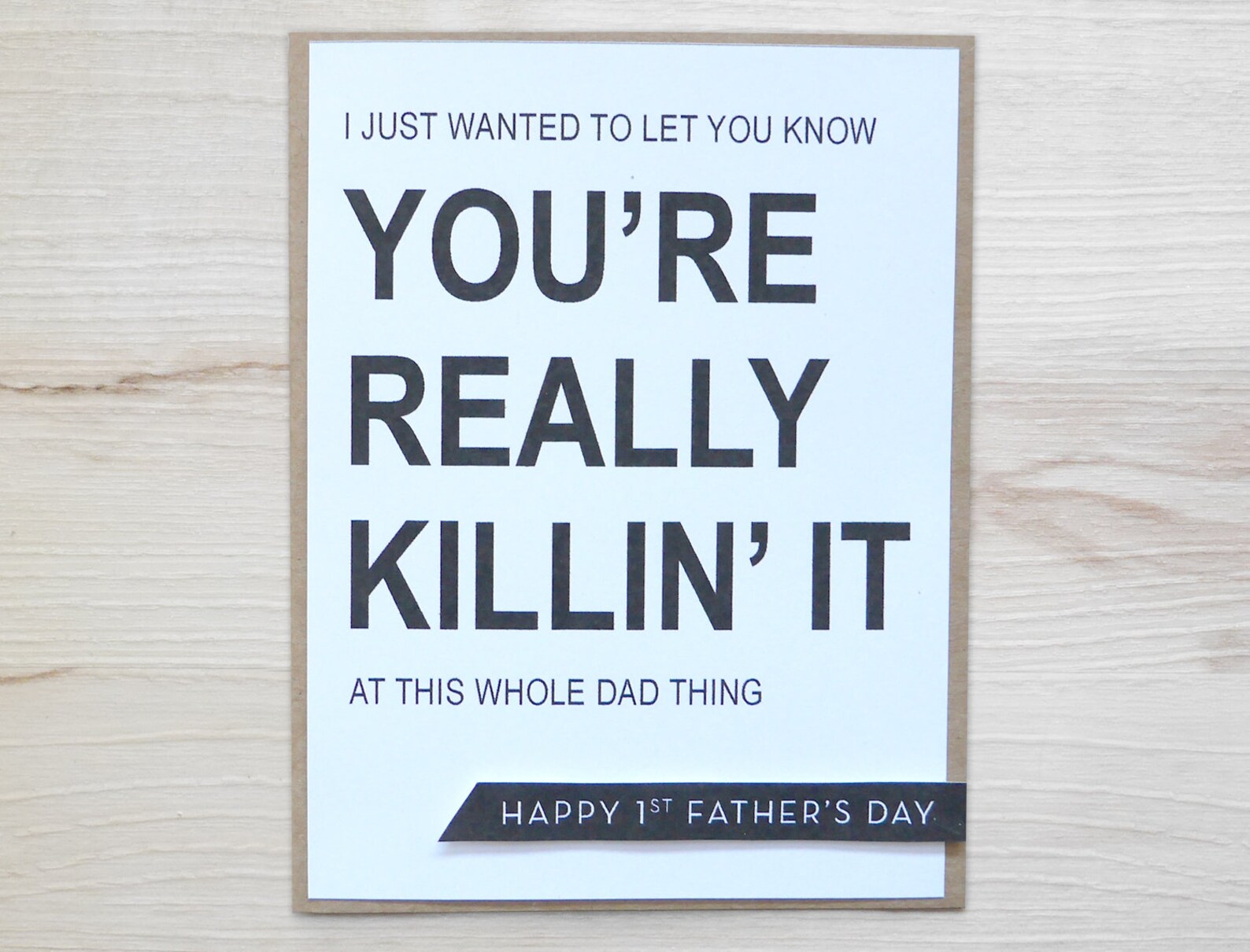 Father's Day Card | Customize, New Dad Card, First Father's Day Card ...