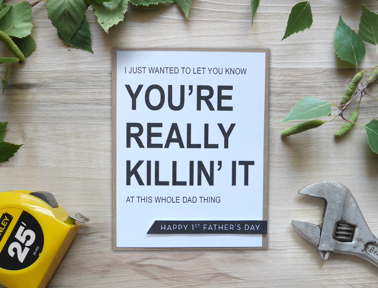 Father's Day Card | Customize, New Dad Card, First Father's Day Card ...