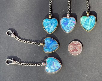 Heart Skin Keychain - Etsy