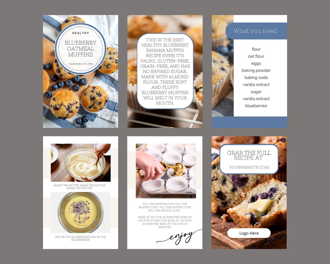 Pinterest Idea Pin Template - Etsy