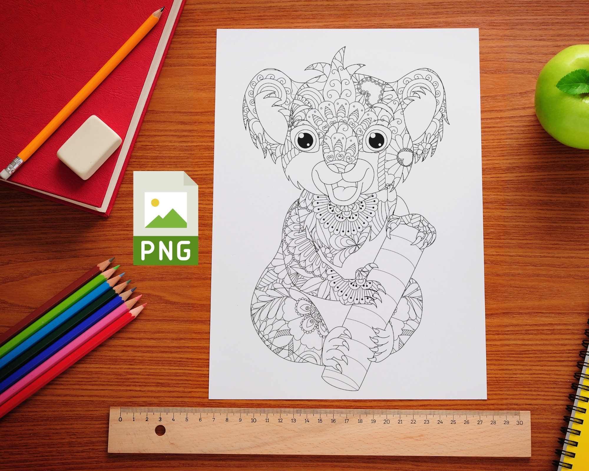 Online Koala Coloring Pages