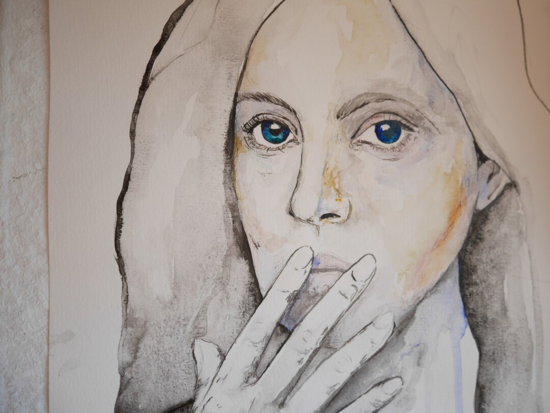 Ada | Original Watercolour Drawing - Etsy