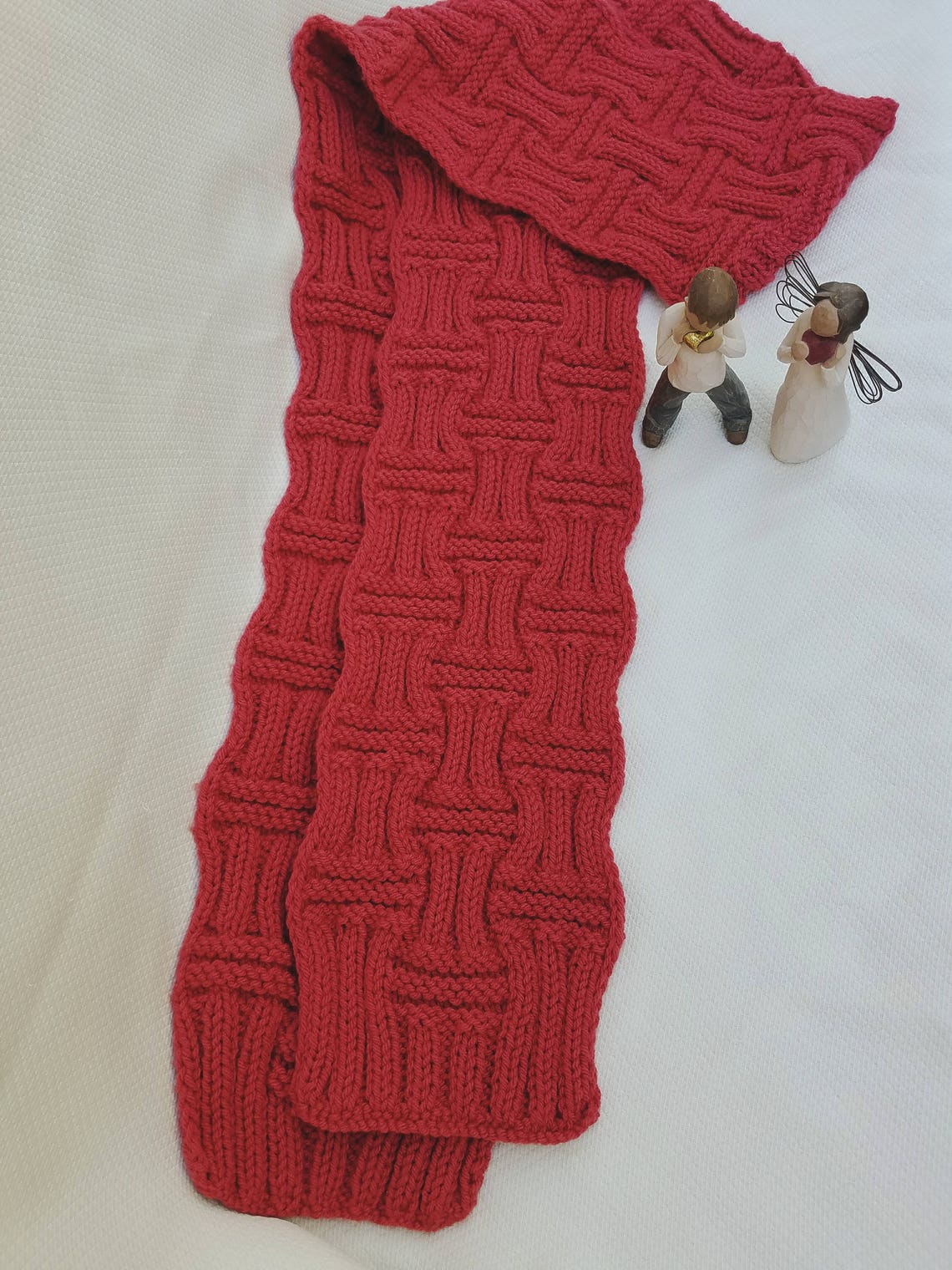 KNITTING PATTERN / Bamboo Forest Scarf Pattern / Knit Scarf Pattern ...
