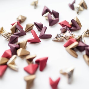 50 Origami Paper Hearts for 5 - Etsy