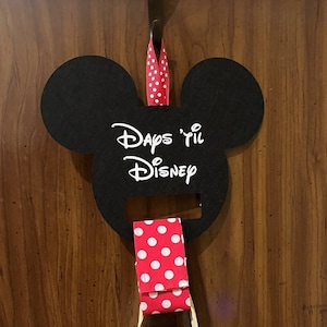 Disney Countdown - Reusable Fabric Countdown Chain for Disney Trips - Etsy