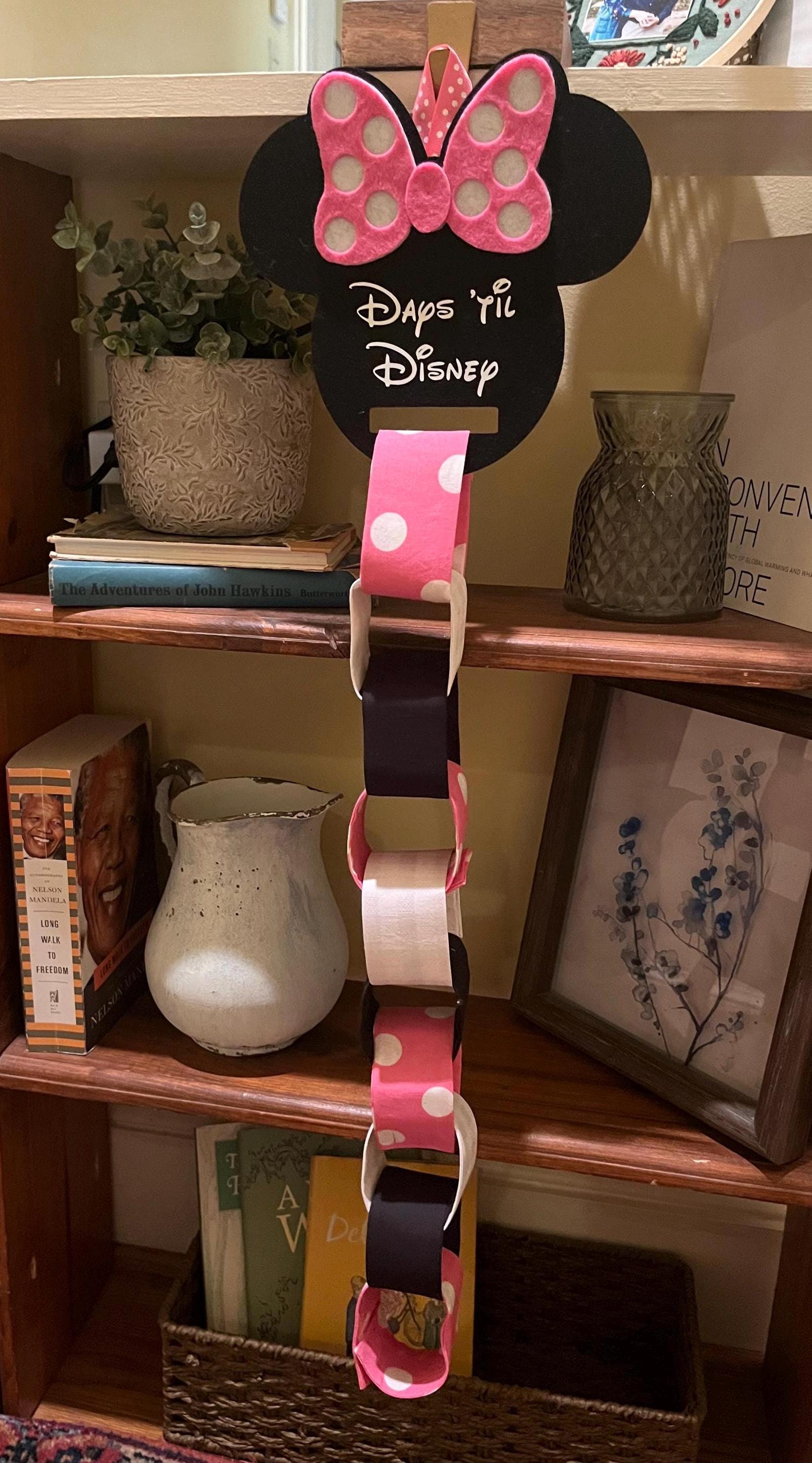 Disney Countdown Reusable Fabric Countdown Chain for Disney Trips - Etsy