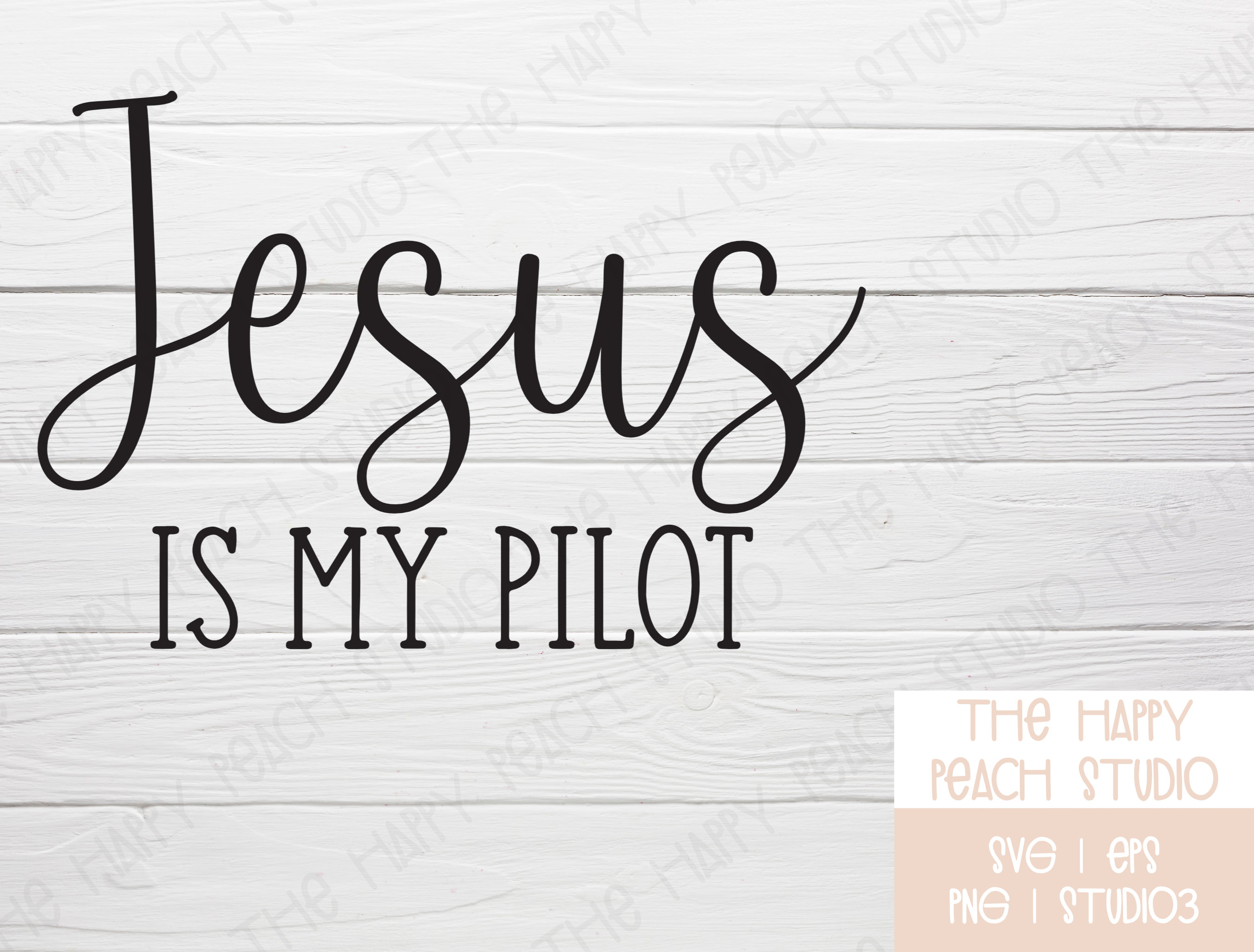 Jesus is My Pilot SVG File, Christian SVG, Cool Jesus, Cricut Cut File ...